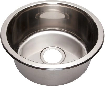 Round Inset Hand Basin Stainless Steel 375mm | MAS